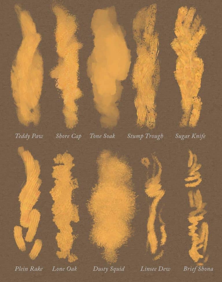 Photoshop Art Brushes Complete - 500 brushes from GrutBrushes.com