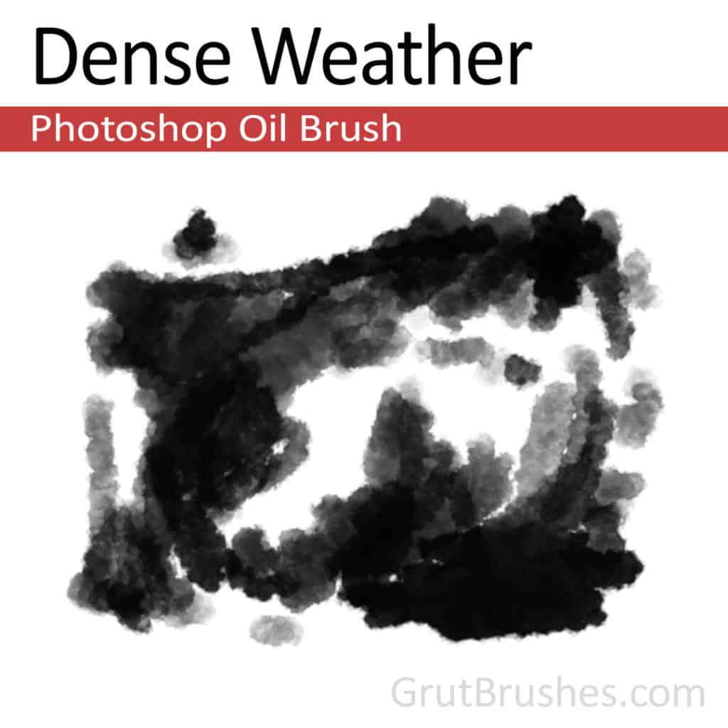 Dense Weather - Photoshop Oil Brush - Grutbrushes.com