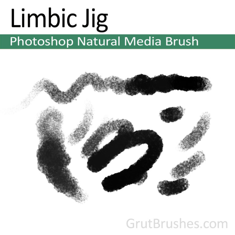 Photoshop Natural Media Brush - Limbic Jig - Grutbrushes.com